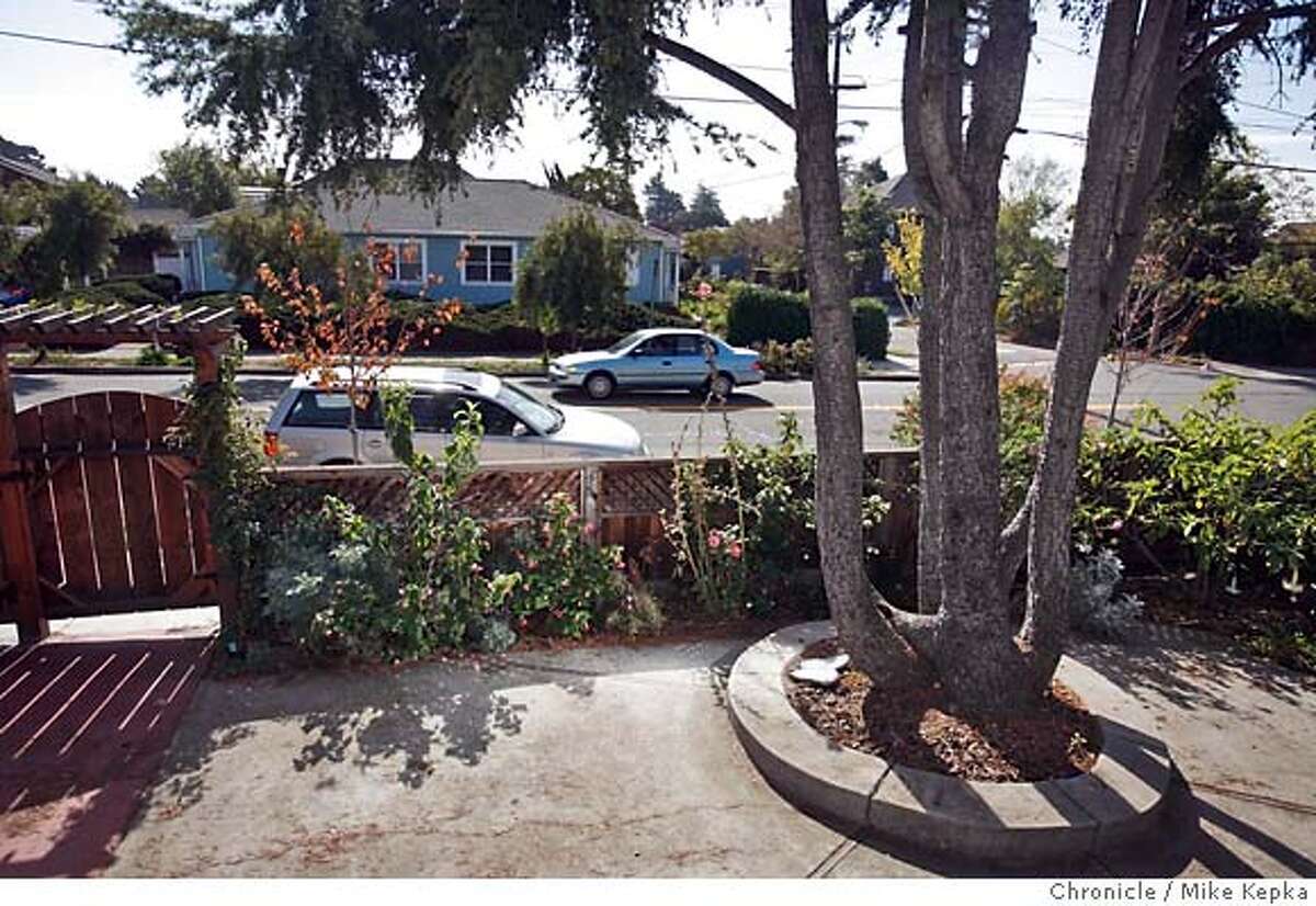 SOLUTIONS / Transforming a concrete pad / A few bucks and some local ...