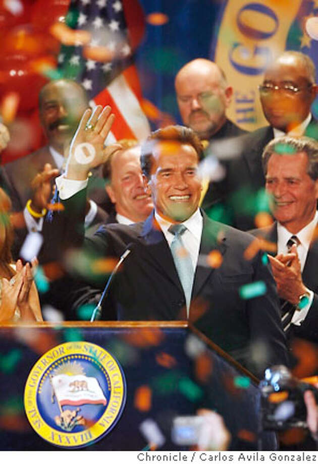 Schwarzenegger easily beats Angelides to win second term - SFGate