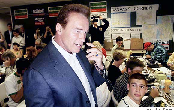 Candidates swing through Bay Area in final push / Angelides upbeat ...