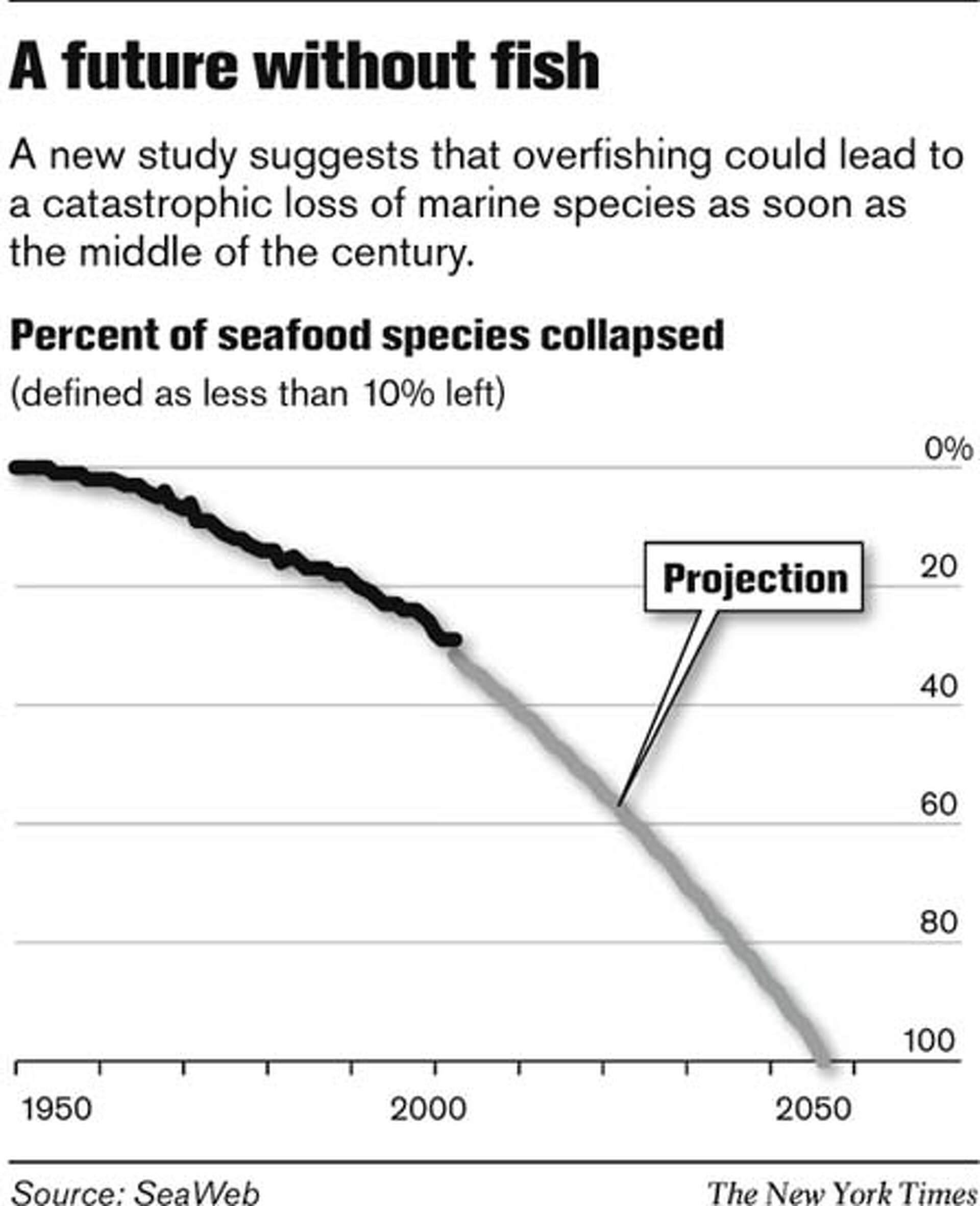 Fish population on the brink / Experts report downward spiral of marine ...