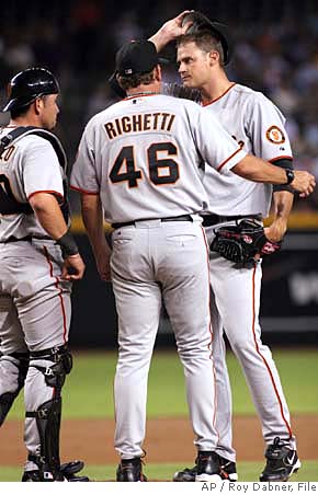 Giants to bring back Righetti / New scout to focus on players from the ...
