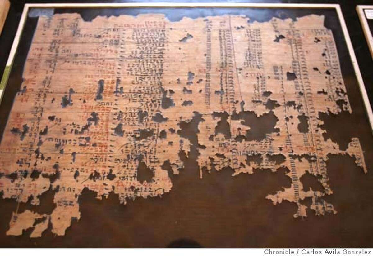 BERKELEY / Egyptian scrolls finally head for Cal home