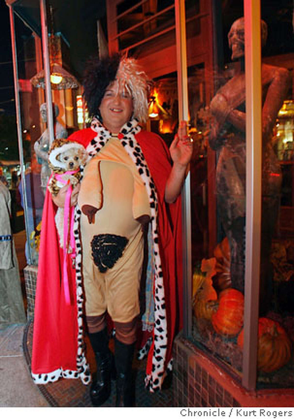 Halloween color in the Castro