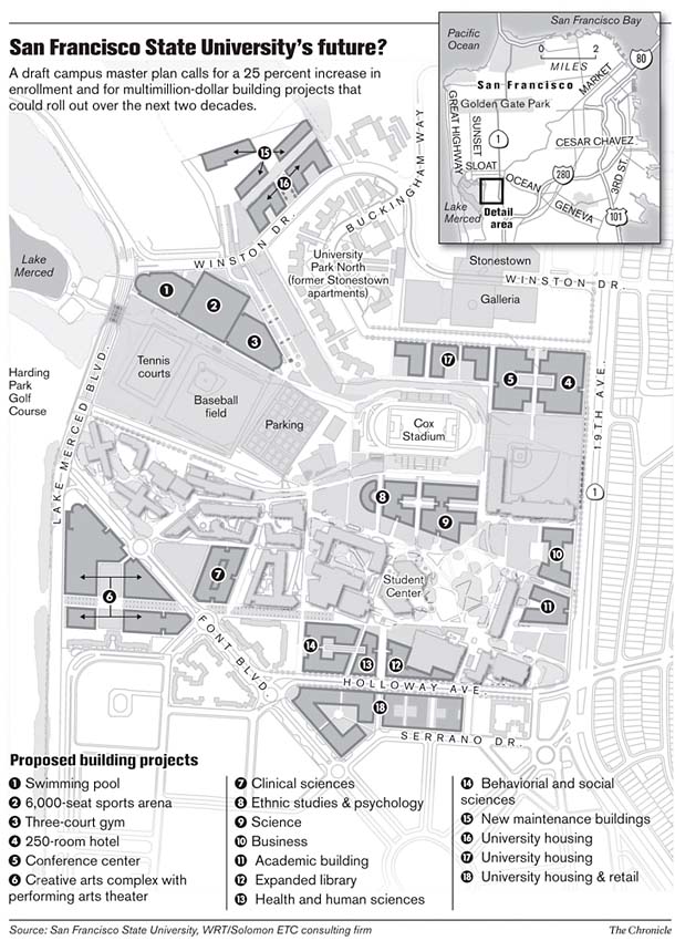 SAN FRANCISCO / SFSU plans overhaul for aging campus / Committee wants ...