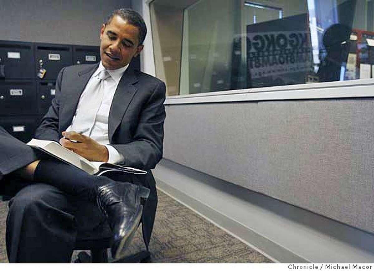 Fans flock to Obama in Bay Area / Possible presidential timber in 2008 ...