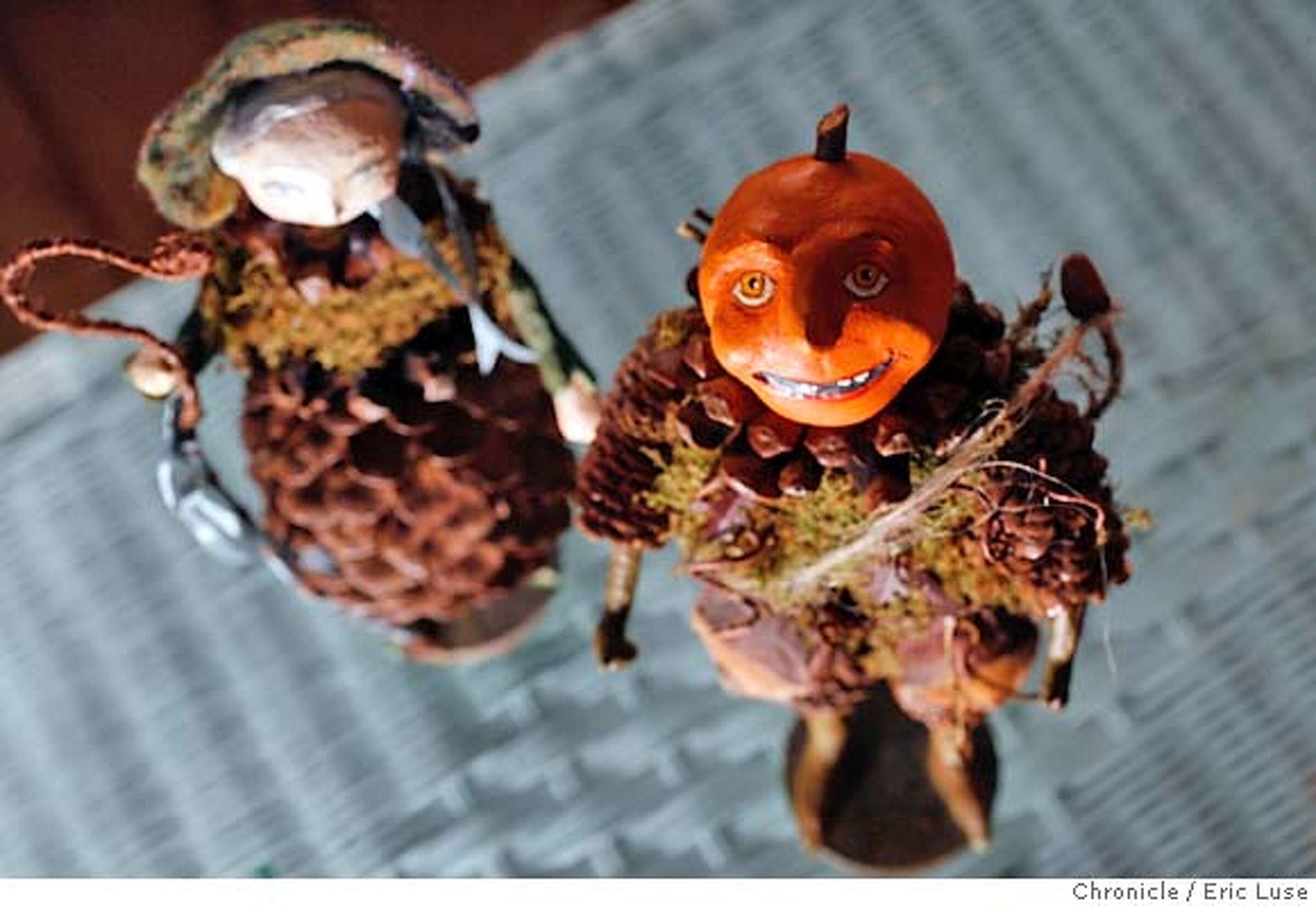 An old folk art revived / Melissa Tereck's witty papier-mache figures ...