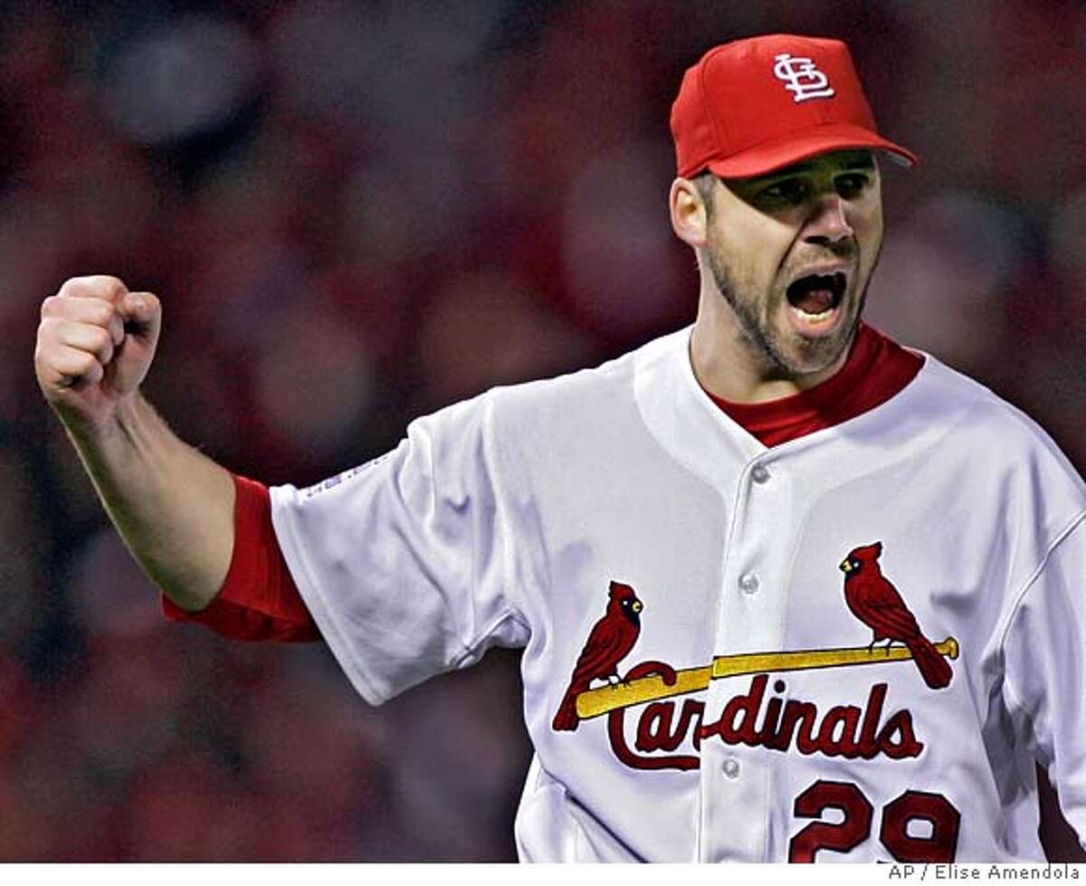 CARPENTER'S HAMMER / Cardinals' righty gets a grip, leaves Tigers frigid