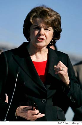 Feinstein towers over race hardly mentioned / Veteran senator has wide ...