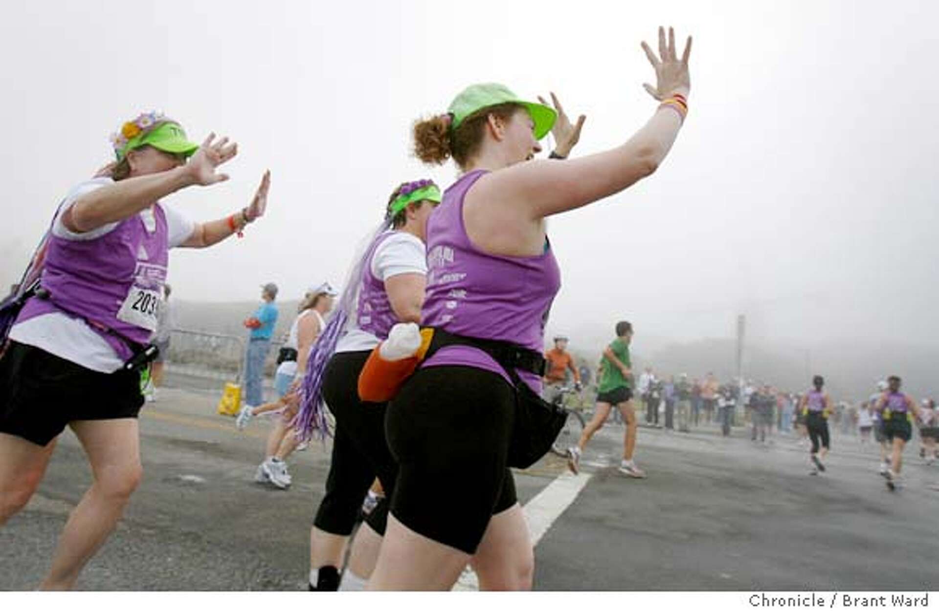 Hand in hand at the finish line