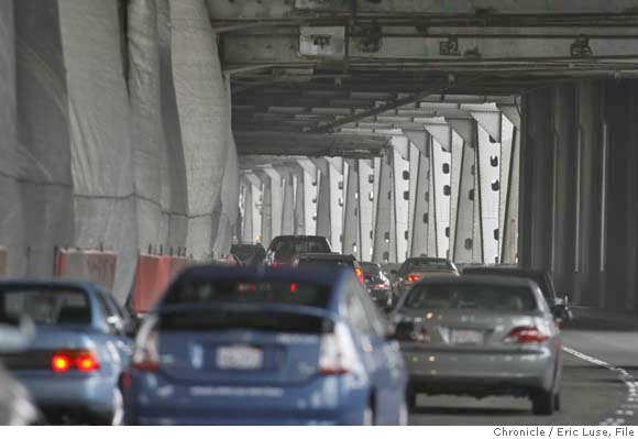 BAY BRIDGE / More openings, closings of on-ramps, lanes announced