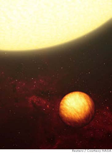 Scientists measure temperature of distant 'exoplanet' / Astronomers use ...
