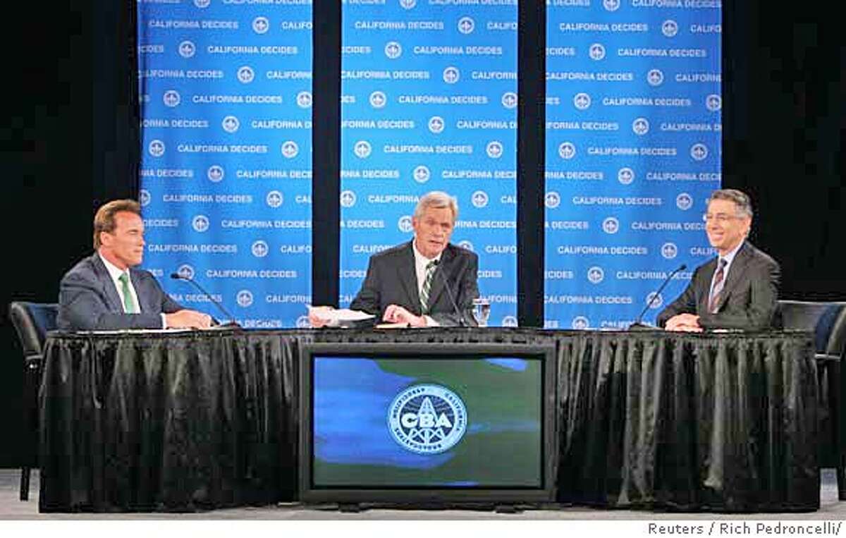 CAMPAIGN 2006 / Gubernatorial Race / Candidates debate on tax policy ...