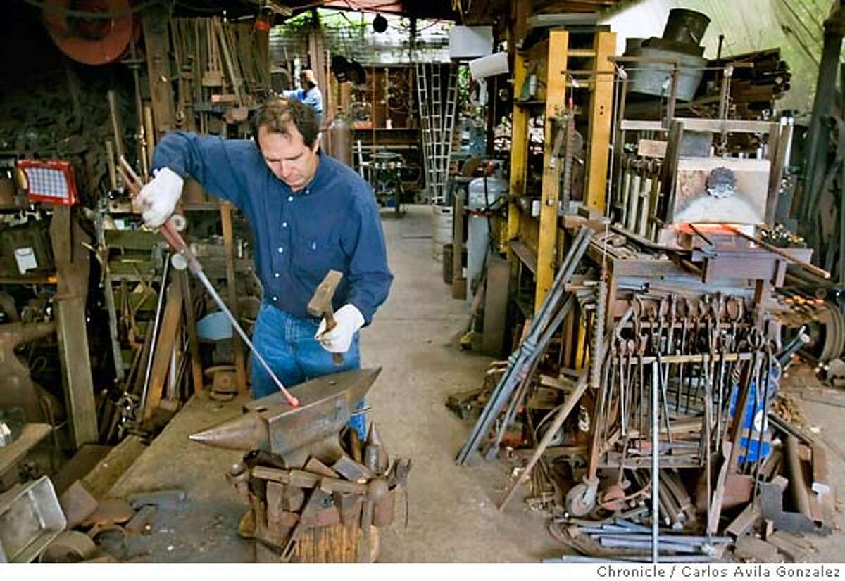 Melding Iron Age skill, modern artistry / Blacksmith Eric Clausen's ...