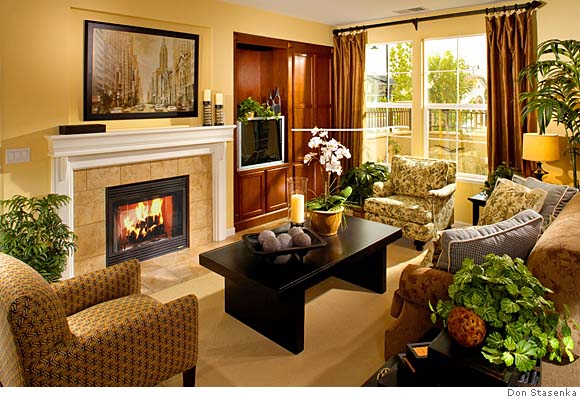 MODEL HOME: Cambridge Place, Mountain House / Turning into a peak ...
