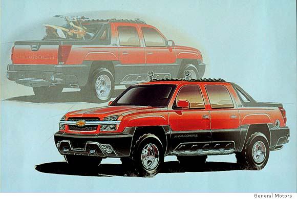Chevy's new Avalanche makes presence felt / Sport utility truck has ...