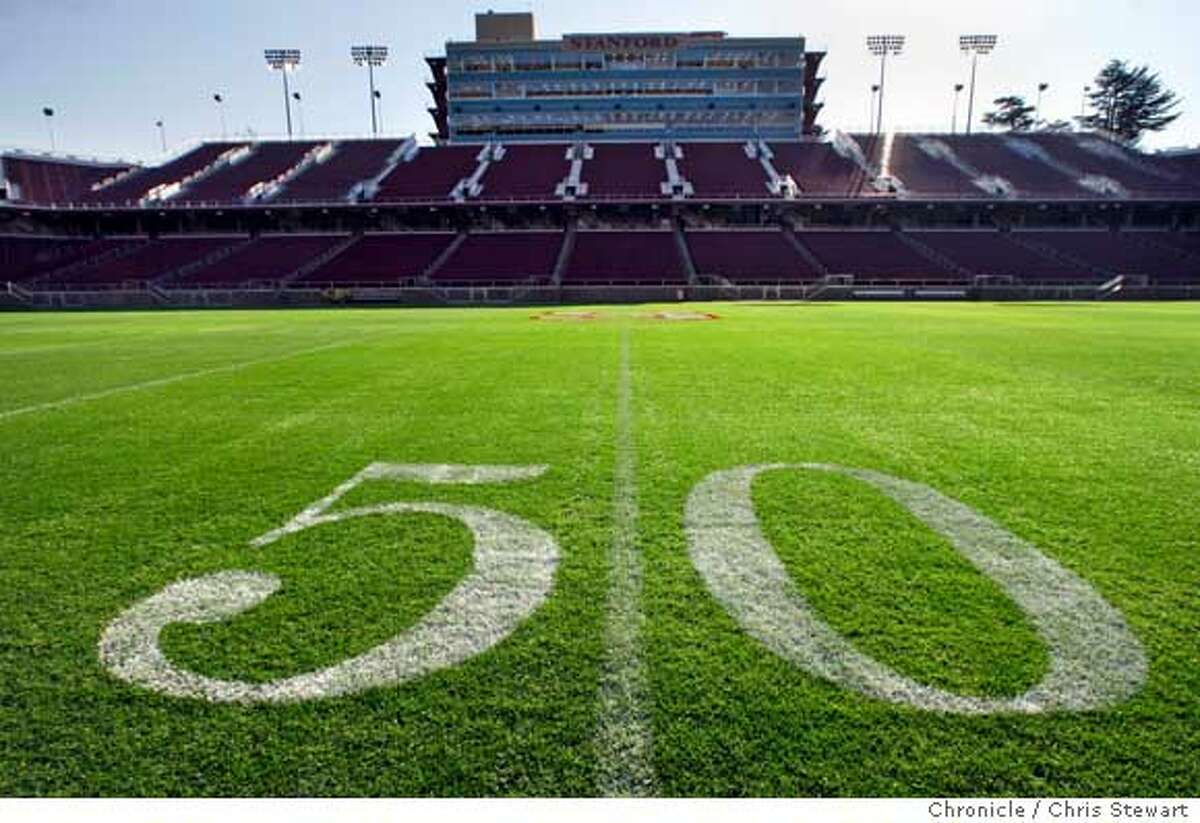 Time to take off the bubble wrap / Stanford Stadium ready for unveiling