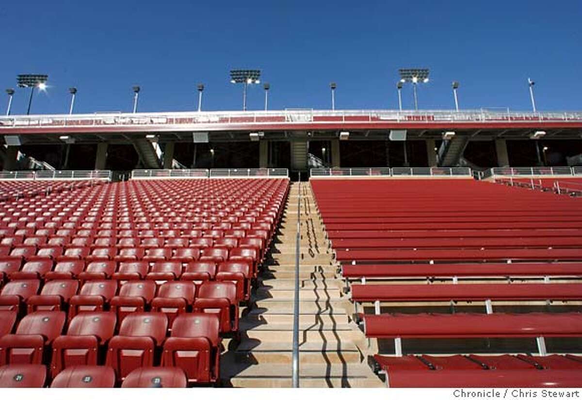 Time to take off the bubble wrap / Stanford Stadium ready for unveiling