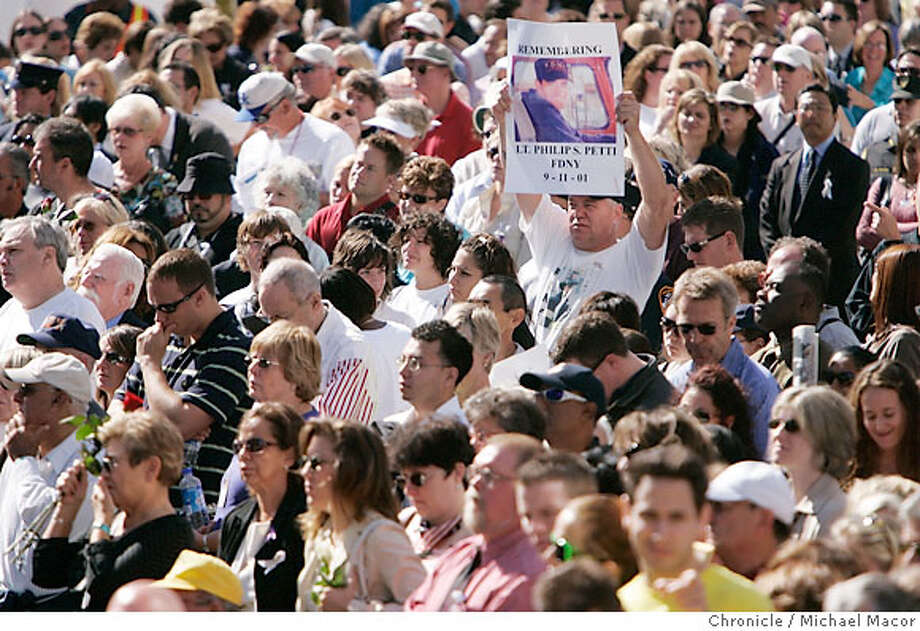 NYC observes fifth anniversary of 9/11 attack - SFGate