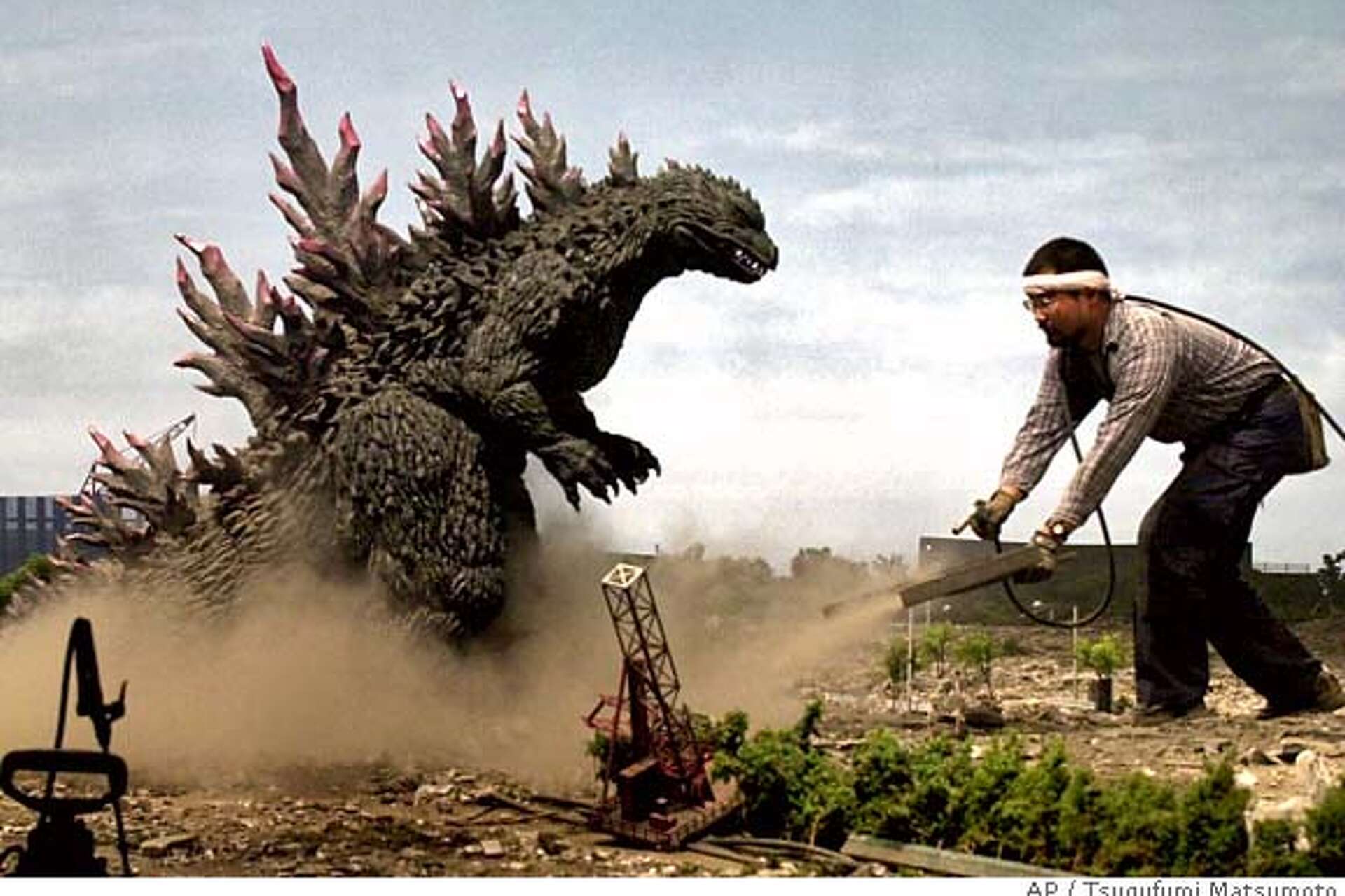 Godzilla's revenge -- the real reptile is back in town