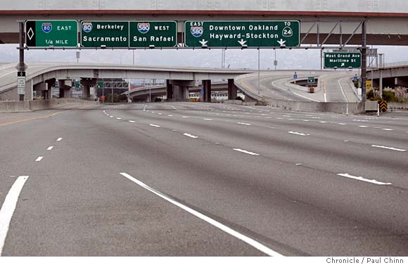 Bay Bridge closure snarls traffic on alternate routes