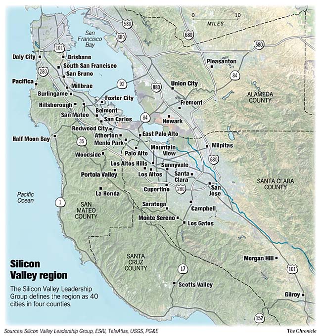 Silicon Valley holds its own against global competition / Overseas tech ...