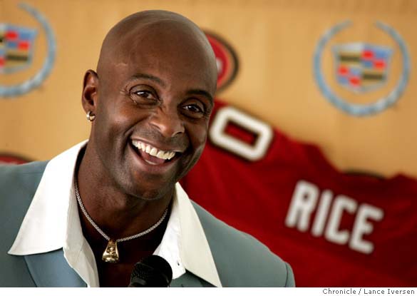 Home for a day, Rice bids adieu