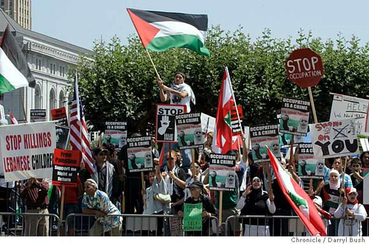 Dueling Middle East war protests in San Francisco