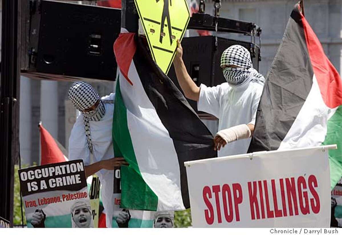 Dueling Middle East war protests in San Francisco