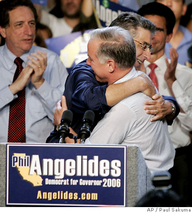 SAN FRANCISCO / Dean bangs drum for Angelides / California treasurer ...