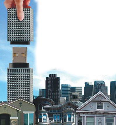 Speakers describe high-tech evolution / 'Location, location, location ...