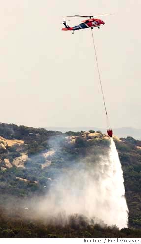 CALIFORNIA / National Guard aerial crews dispatched to fight wildfires
