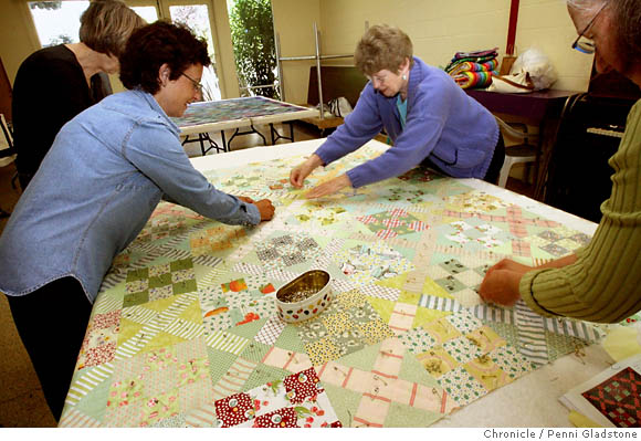 PIECING TOGETHER ART / Bay Area quilter goes beyond tradition to revel ...