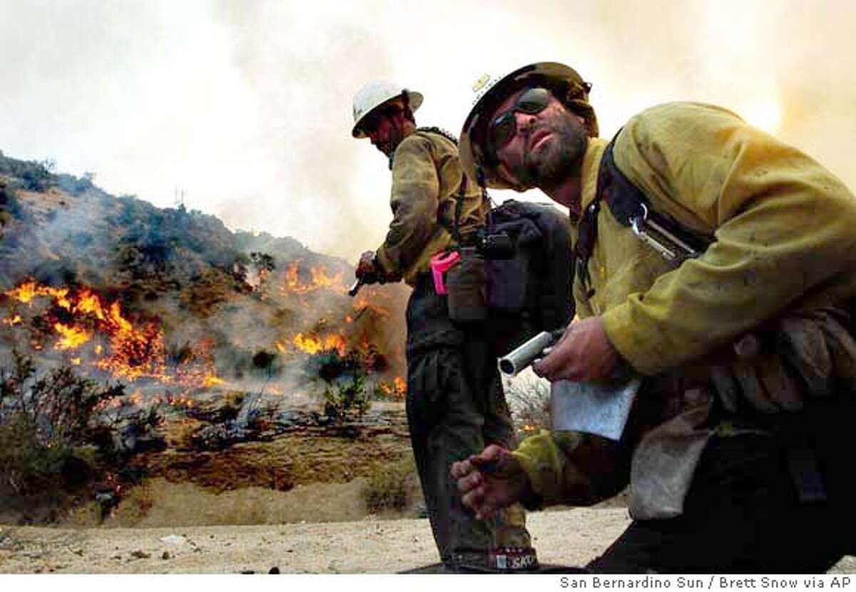 San Bernardino fire continues to grow