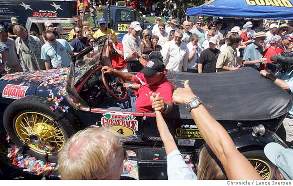 SAN RAFAEL / With a final wheeze, classic cars finish race / Big crowd ...