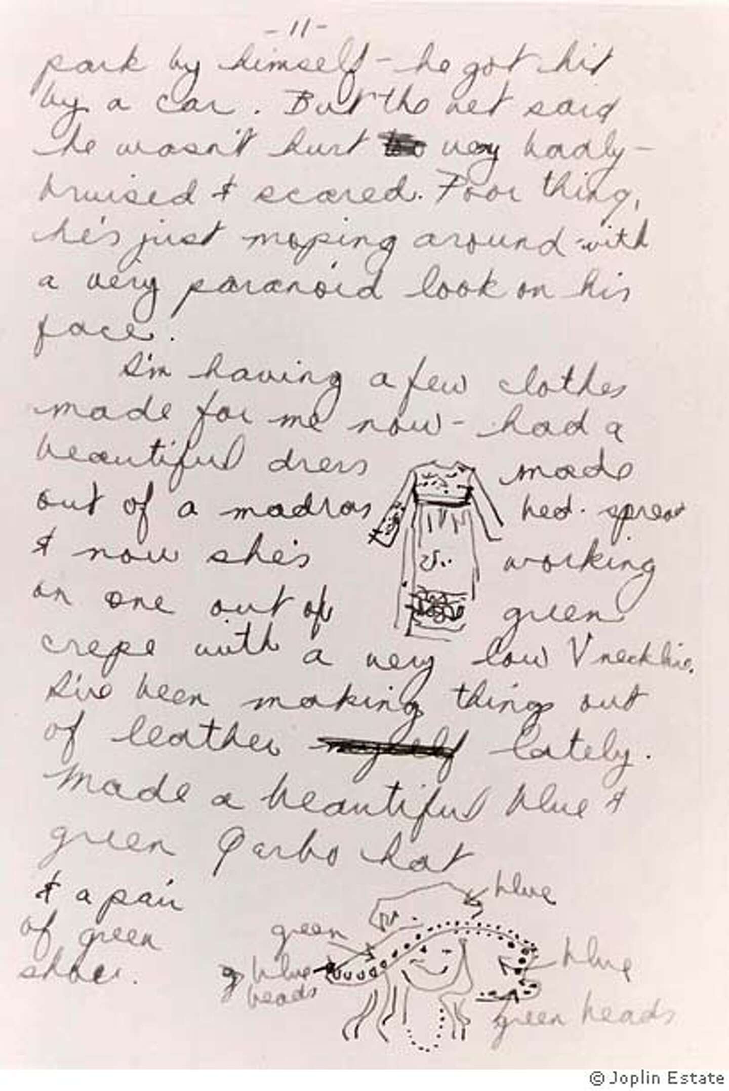 JOPLIN, IN HER OWN WORDS