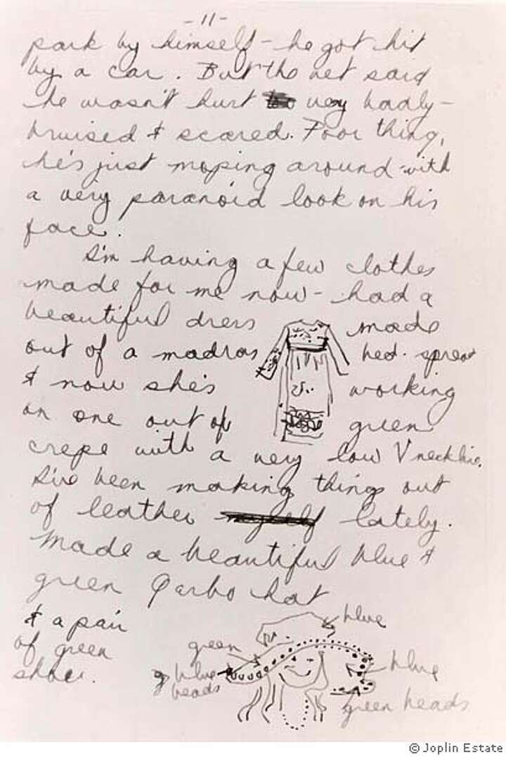 JOPLIN, IN HER OWN WORDS