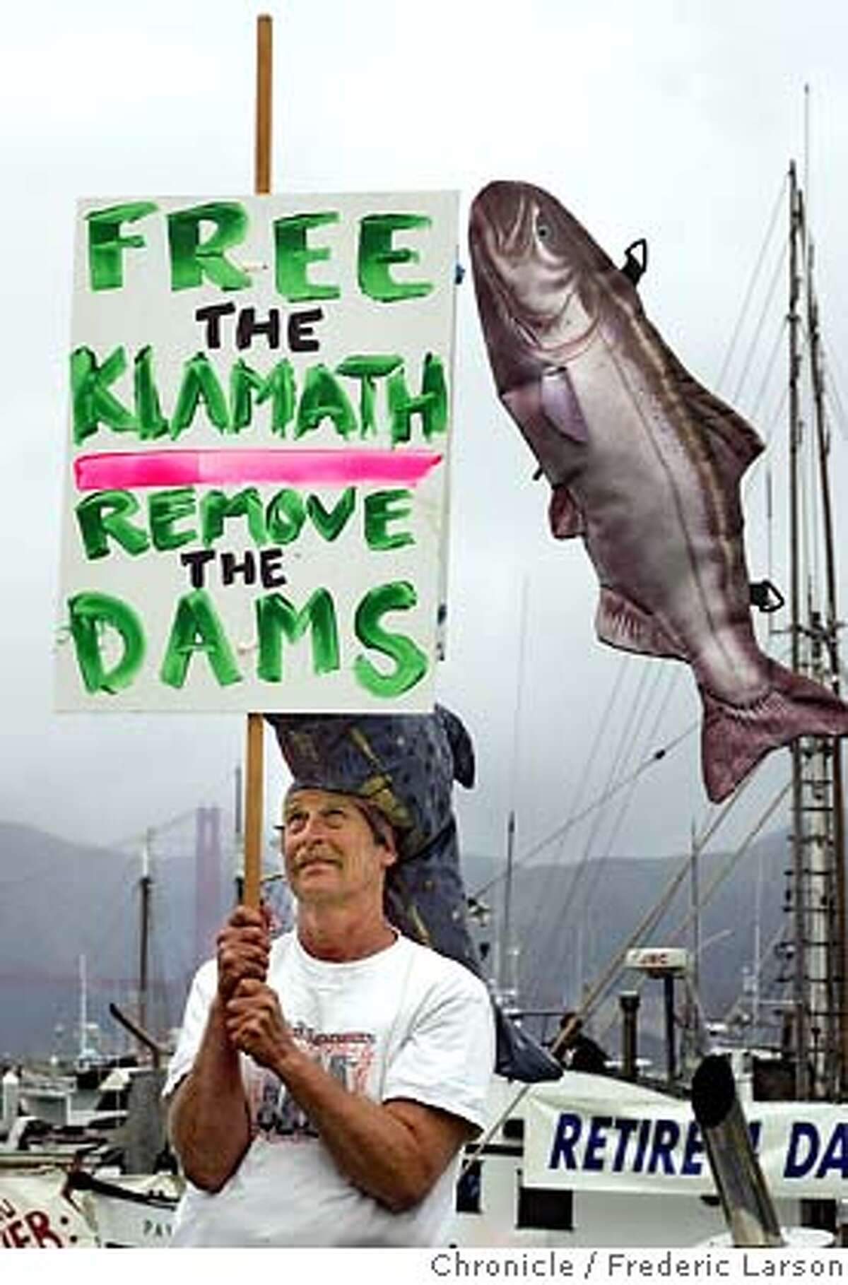SAN FRANCISCO / Salmon fishermen protest cuts / Angered at the near or ...
