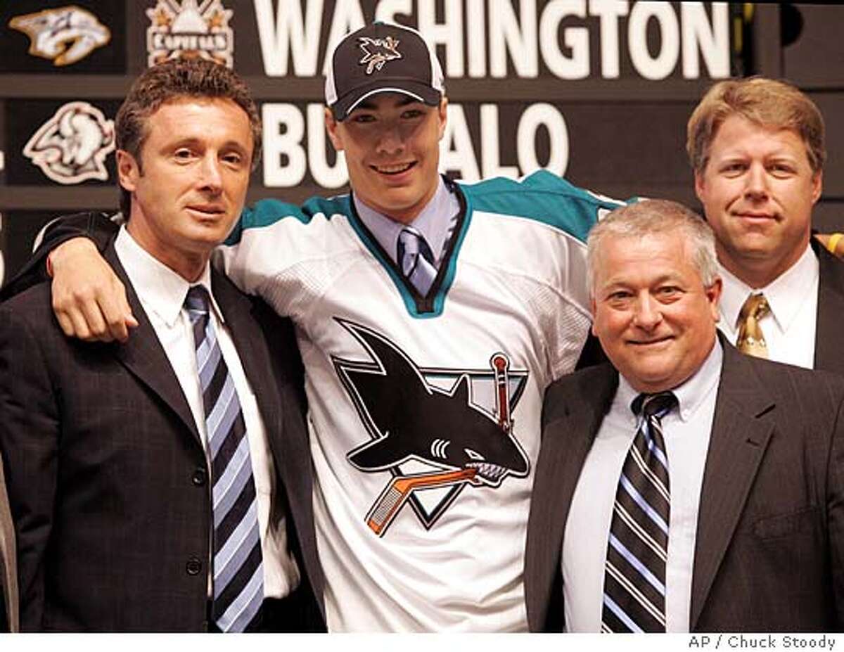 Sharks pick defenseman / San Jose trades up to grab 'ecstatic ...