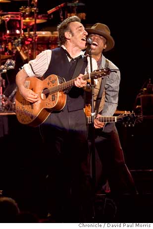 REVIEW / Springsteen gives old folk songs -- and a few of his own -- a ...