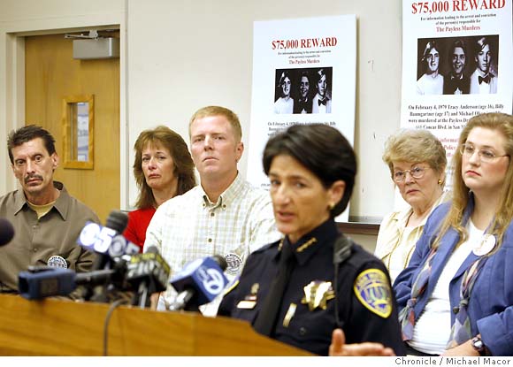 Victims' families appeal for help in '79 San Mateo triple killings