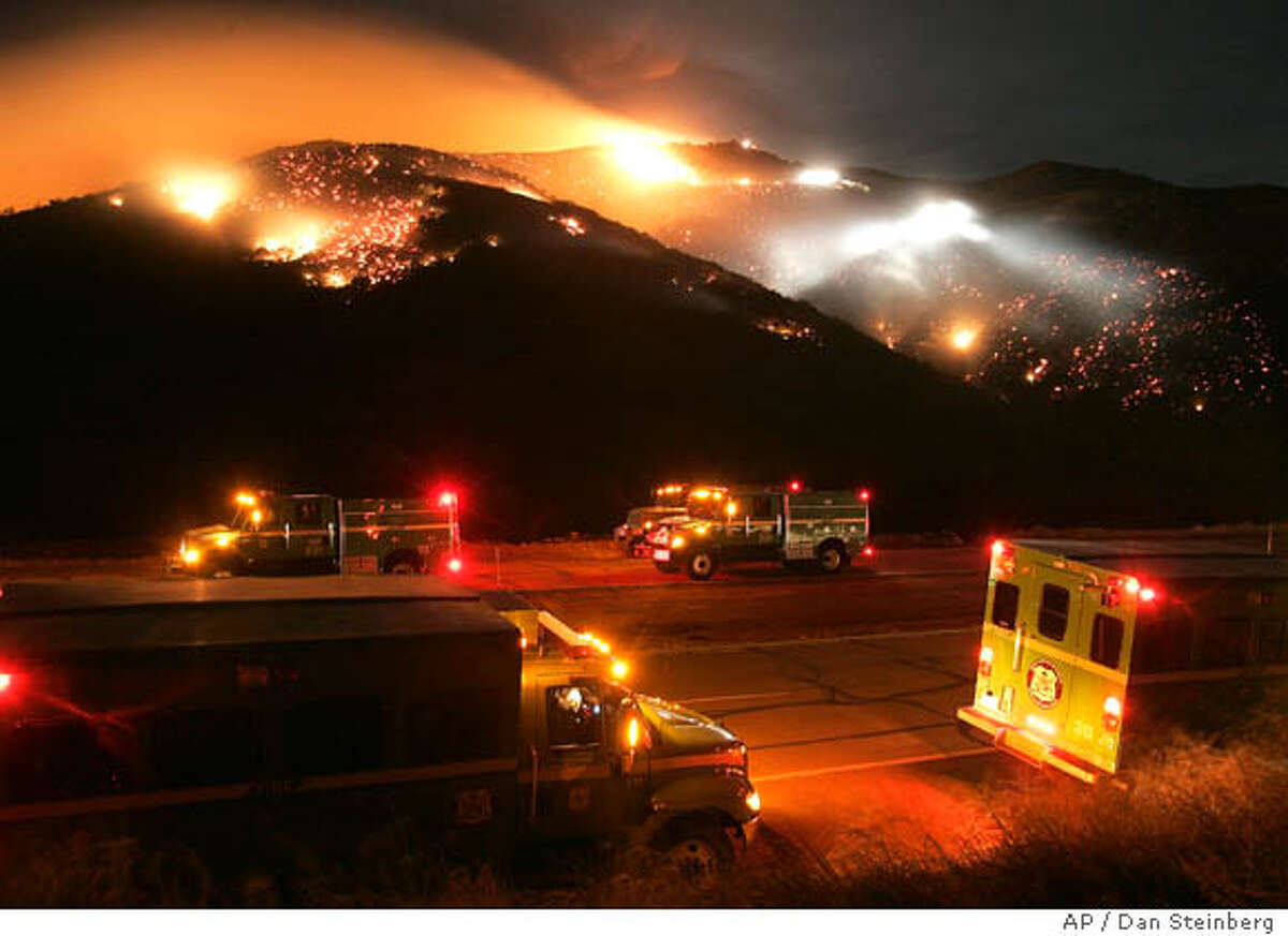 Wind-driven fires break out across Southern California
