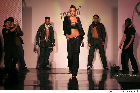 Models strut graduating fashion students' stuff