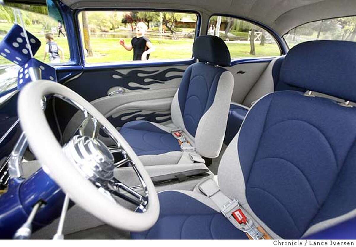 A COOL BLUE CUSTOM CHEVY
