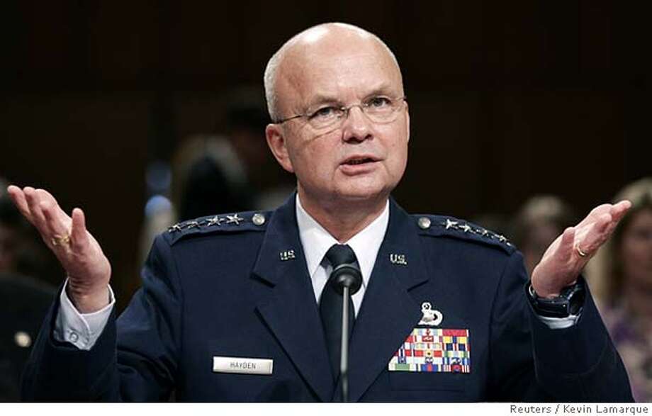 Hayden says NSA spy programs are legal / CIA pick declares it's time to ...