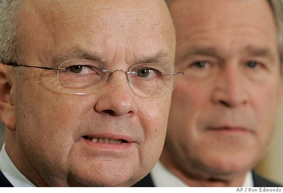 Bush team insists Gen. Hayden would be independent as CIA head