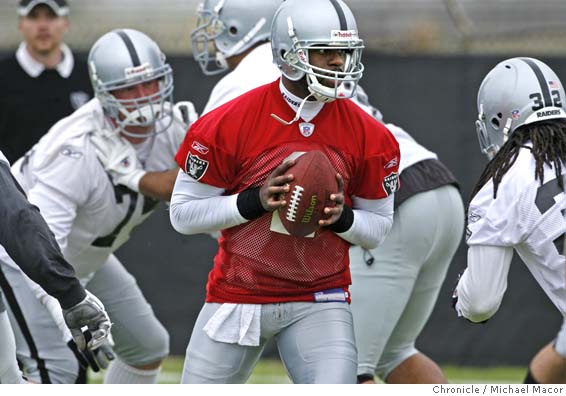 Raiders QB Brooks displays cool, but his play has run hot and cold