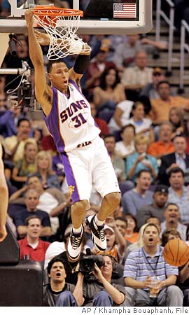 Nash, Marion: Suns' MVP duo / Both stars shined in Stoudemire's absence