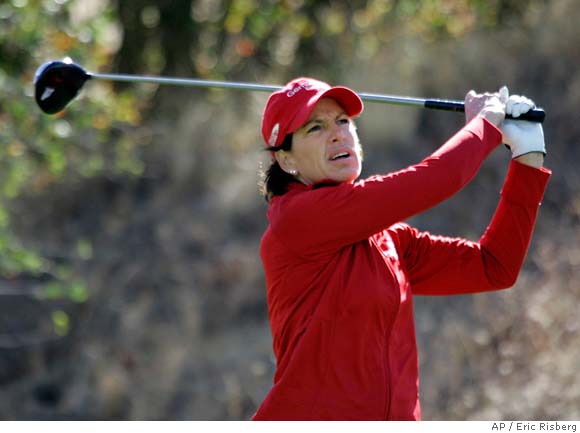 Inkster goes from lead to so-so