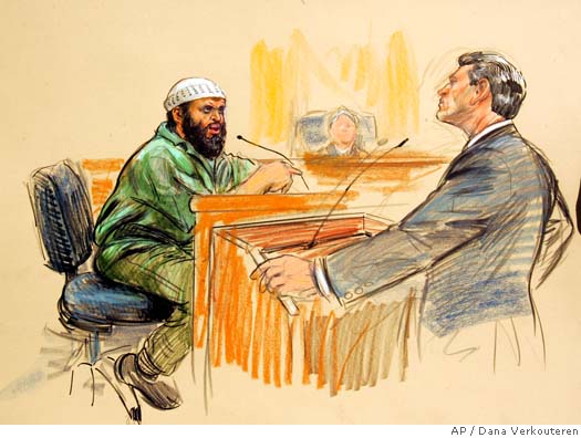 Moussaoui resists effort to portray him as insane / He tells ...