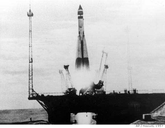 Sputnik stunned and inspired U.S., and launched the high-tech era